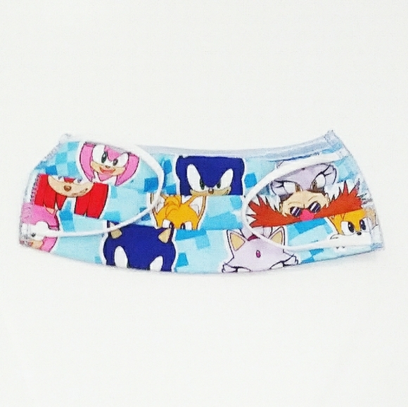 Accessories | Sonic The Hedgehog Face Mask | Poshmark